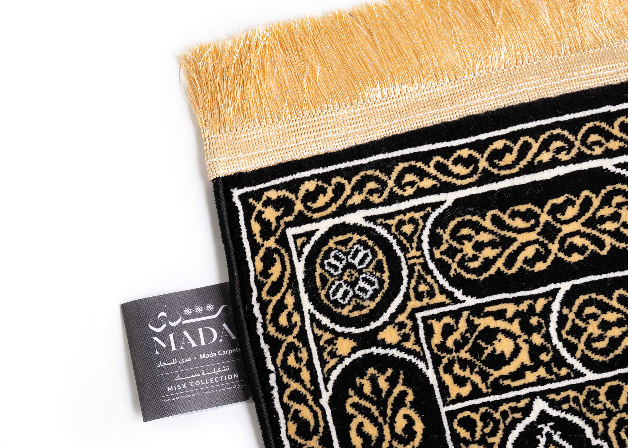 Kaaba Door Prayer Mat - Misk Collection By Mada Carpet, Crafted in Mad ...