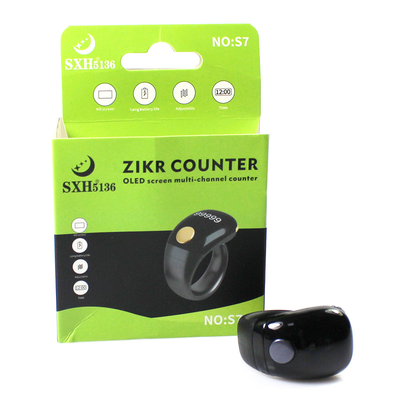 SXH S7 Digital Zikr Counter / Smart Zikr Ring – theshopkorner
